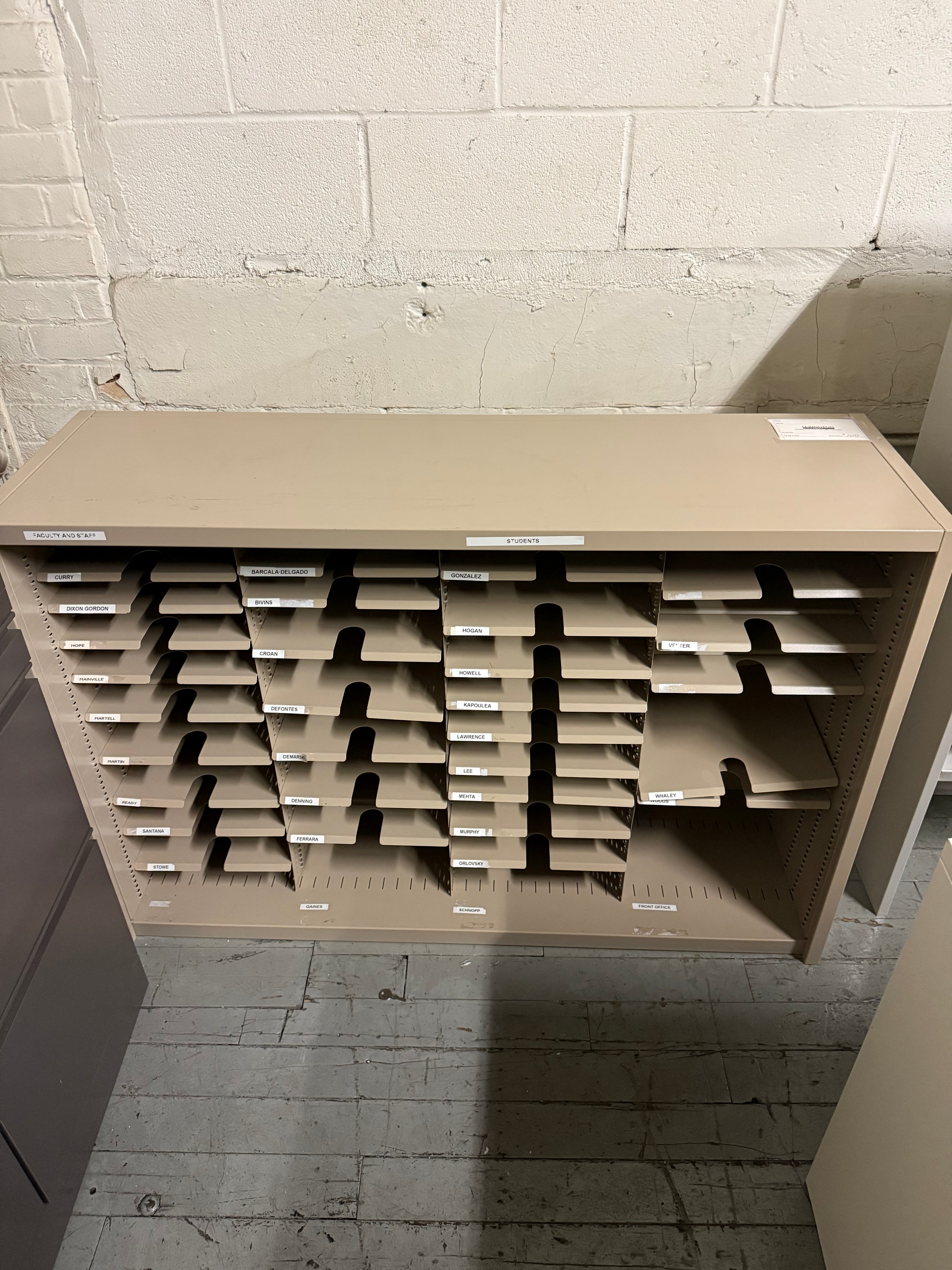 Mail Sorter – Adjustable with 40 Shelves for Versatile Use